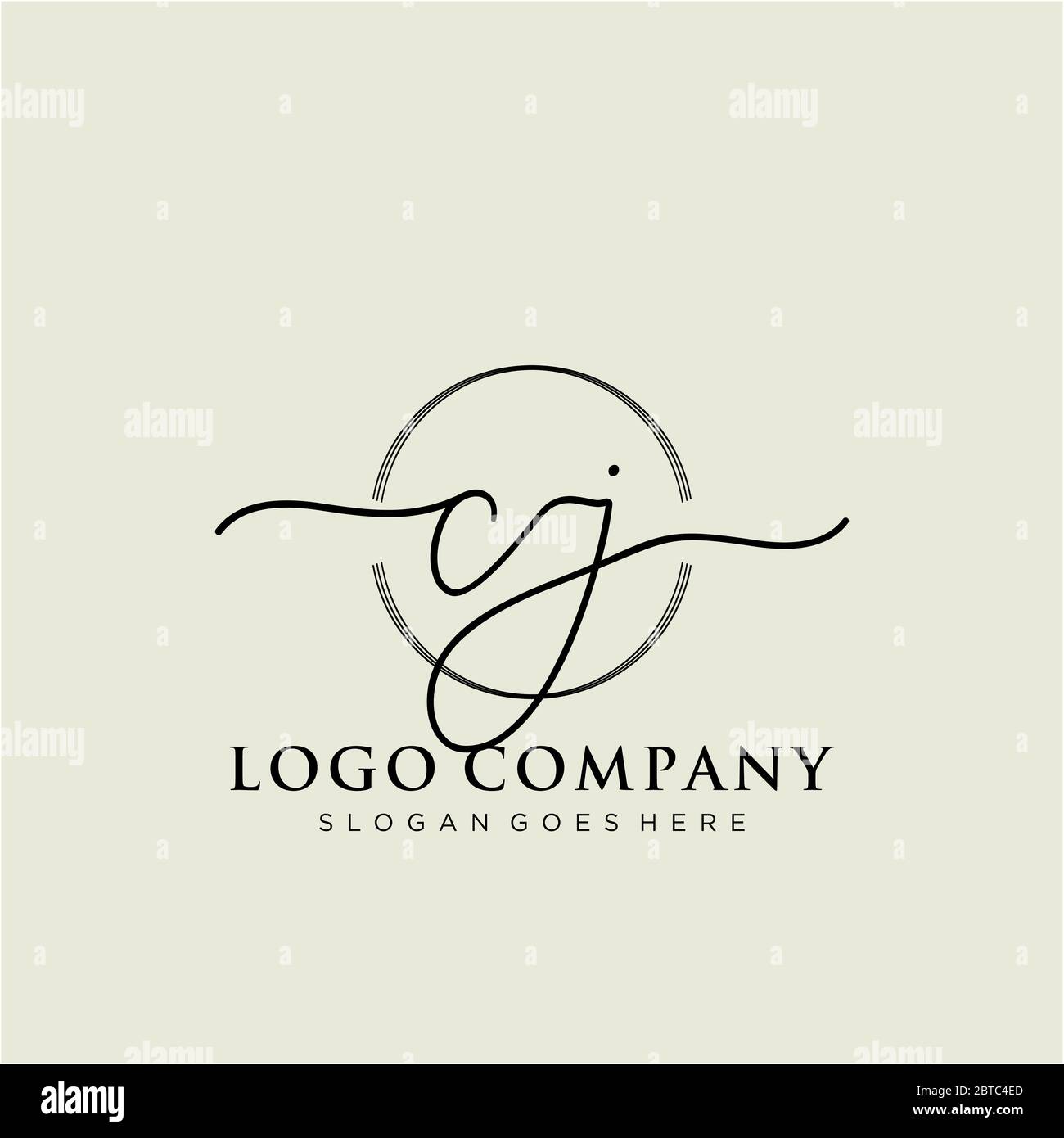 Cj logo vector vectors hi-res stock photography and images - Alamy