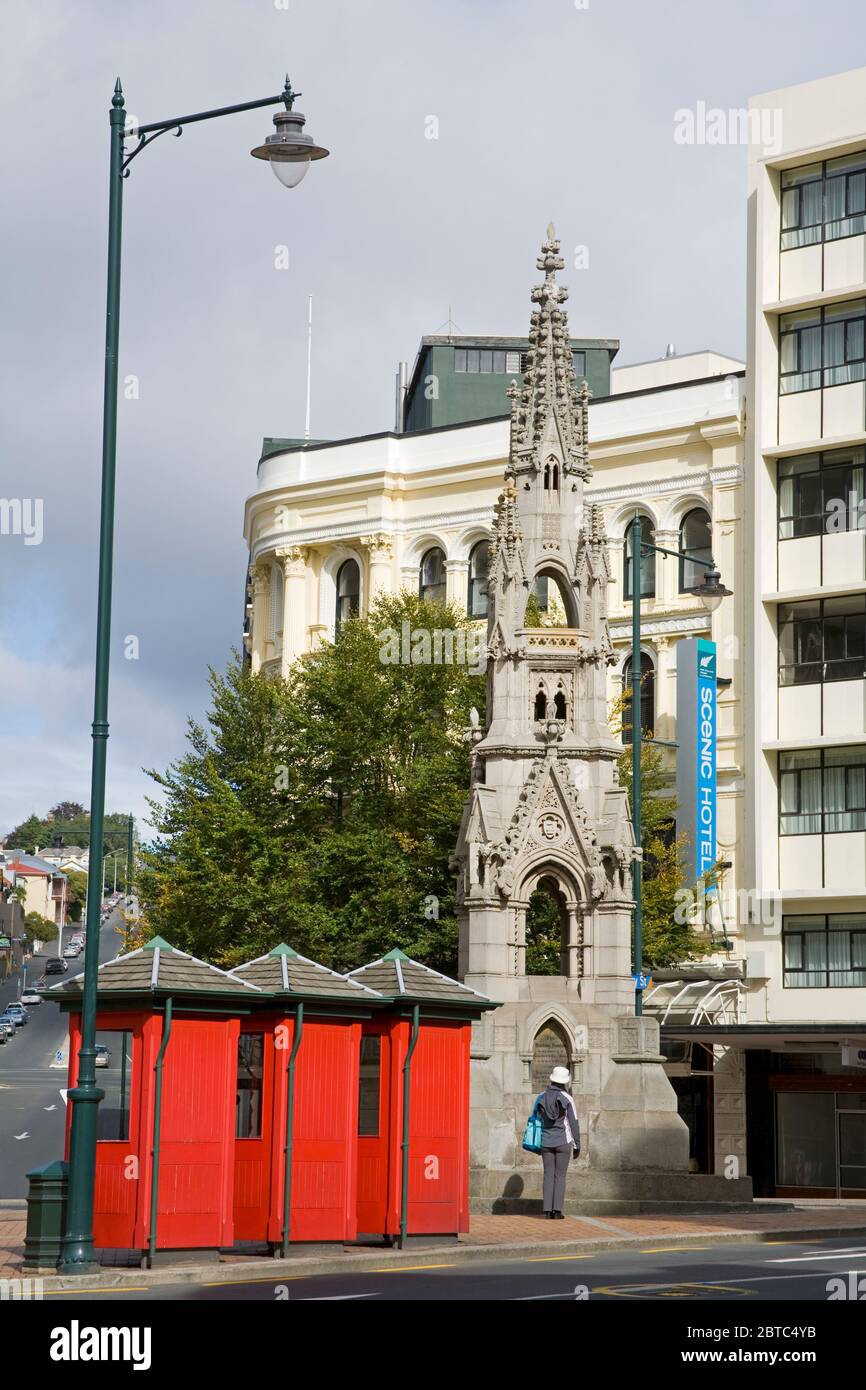 Cargill Monument,Dunedin,Central Business District,Otago District,South ...