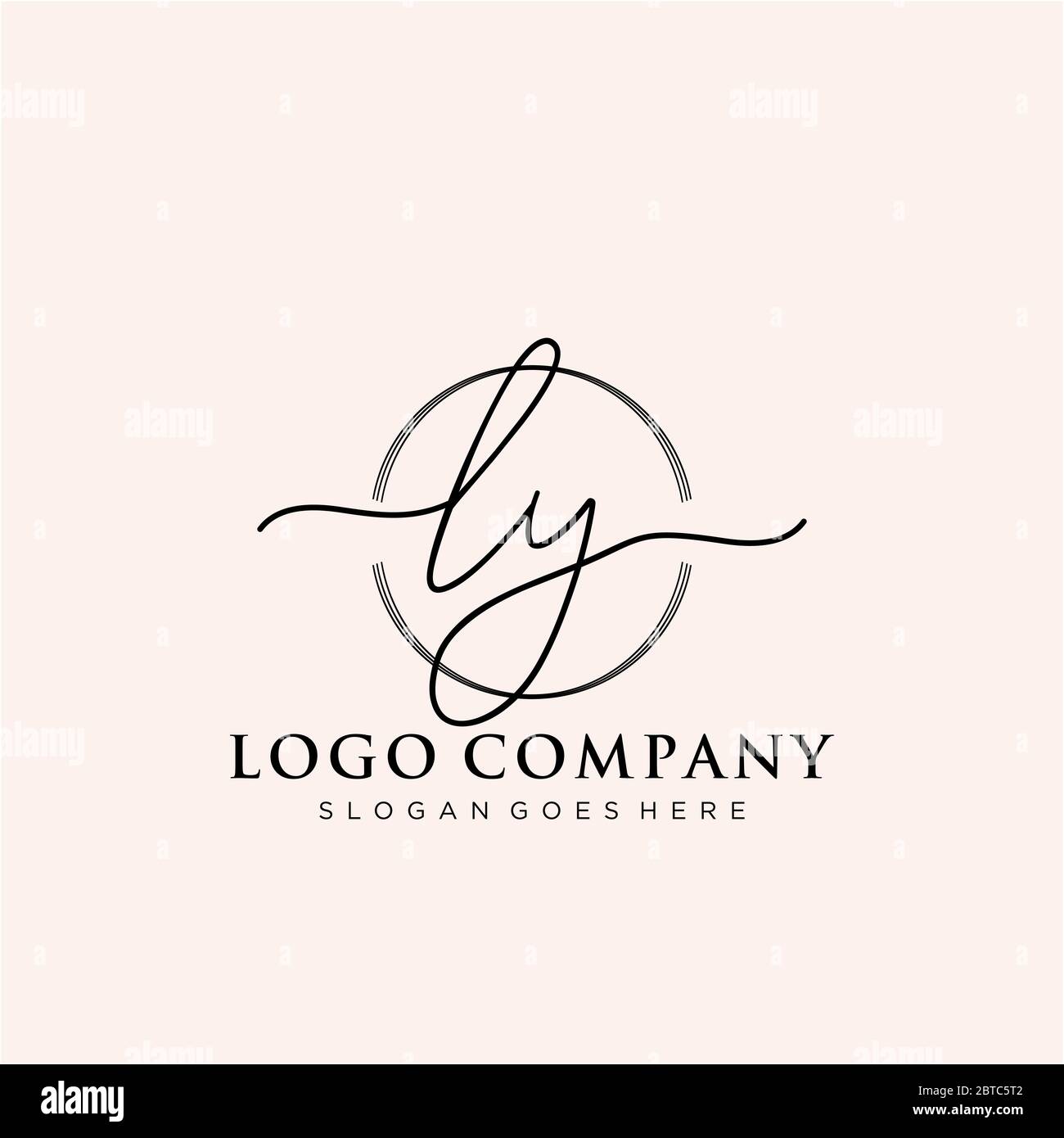 Ly font hi-res stock photography and images - Alamy