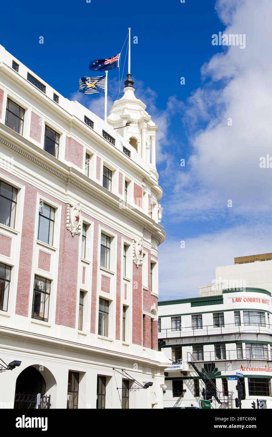Allied Press Building on Cumberland Street,Dunedin,Central Business ...