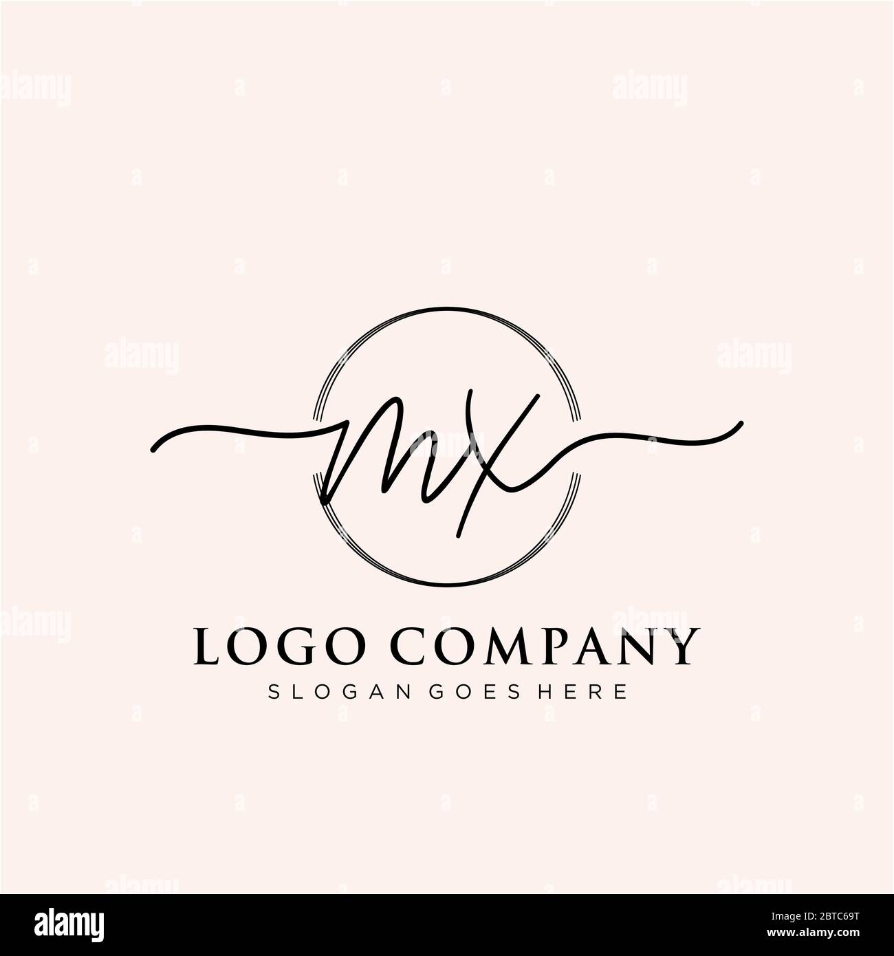 Mx font Stock Vector Images - Alamy