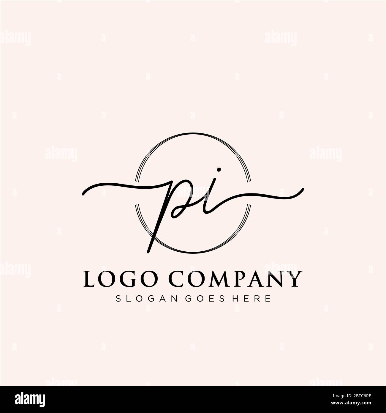 Pi logo vector vectors hi-res stock photography and images - Alamy