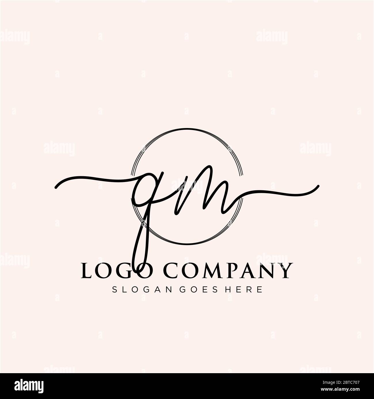 Qm logo vector vectors hi-res stock photography and images - Alamy
