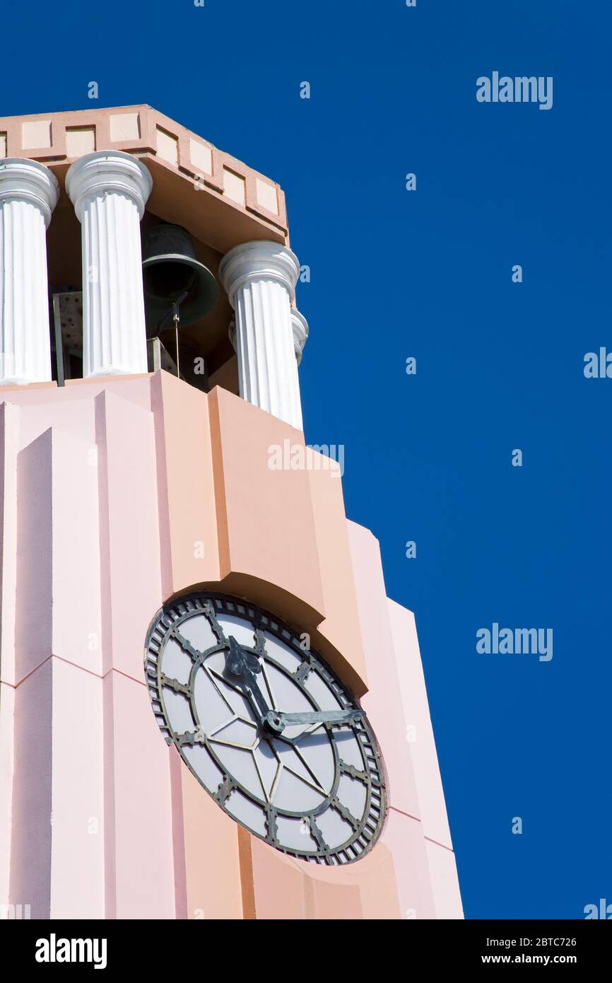 Art deco clock tower hi-res stock photography and images - Alamy