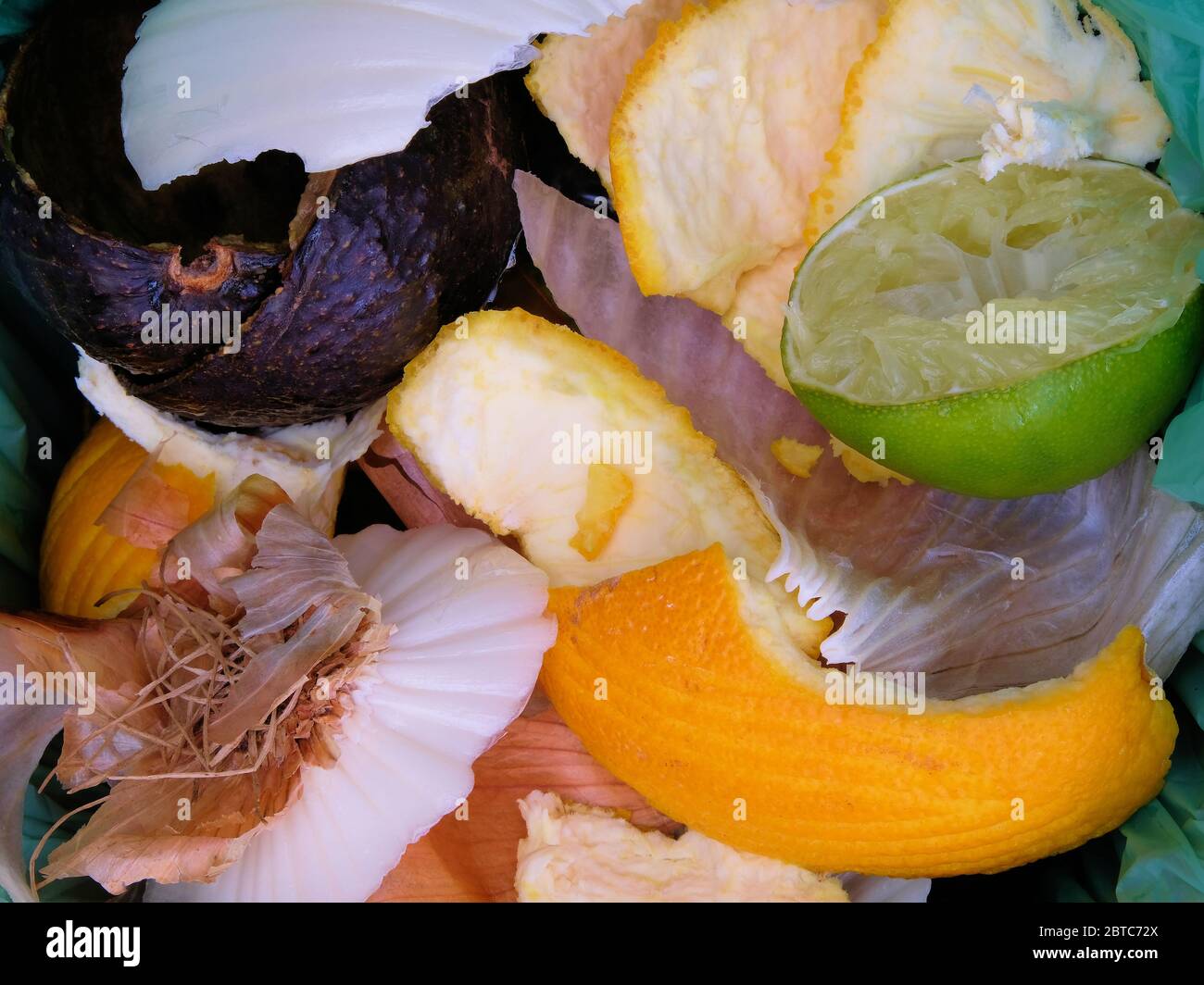 Vegetable scraps food waste on hi-res stock photography and images - Alamy