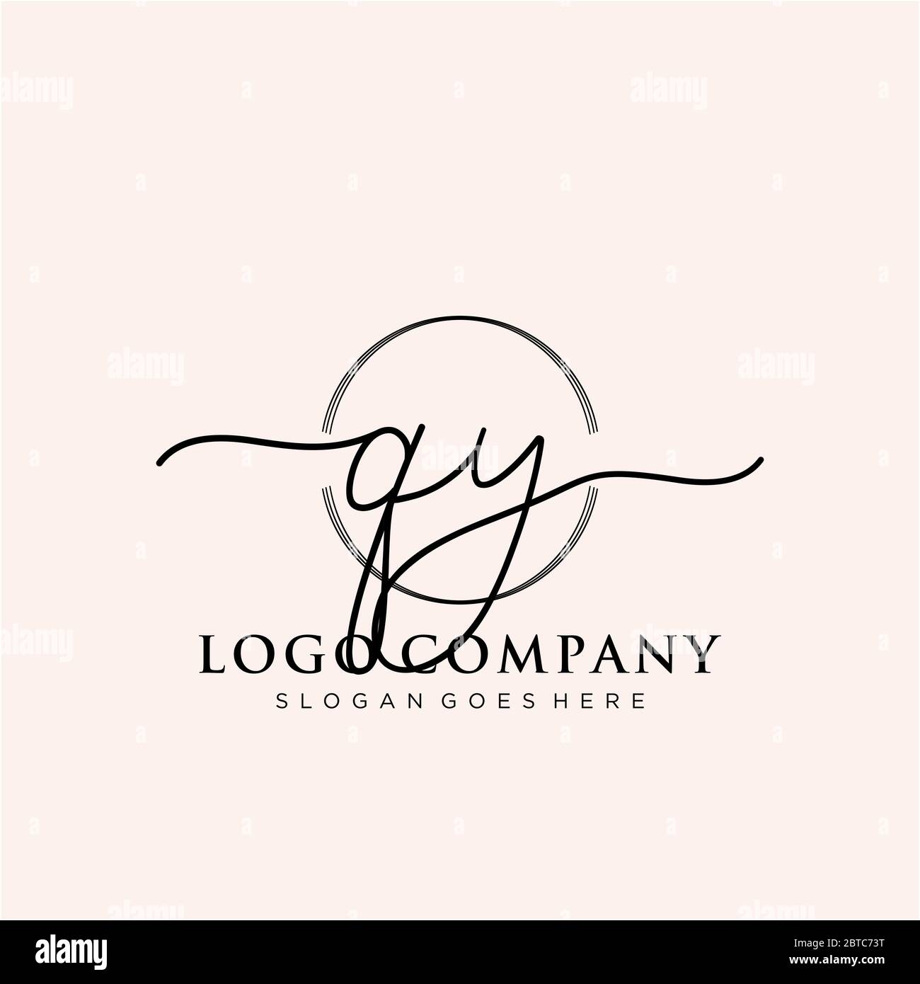 Qy logo vector vectors hi-res stock photography and images - Alamy