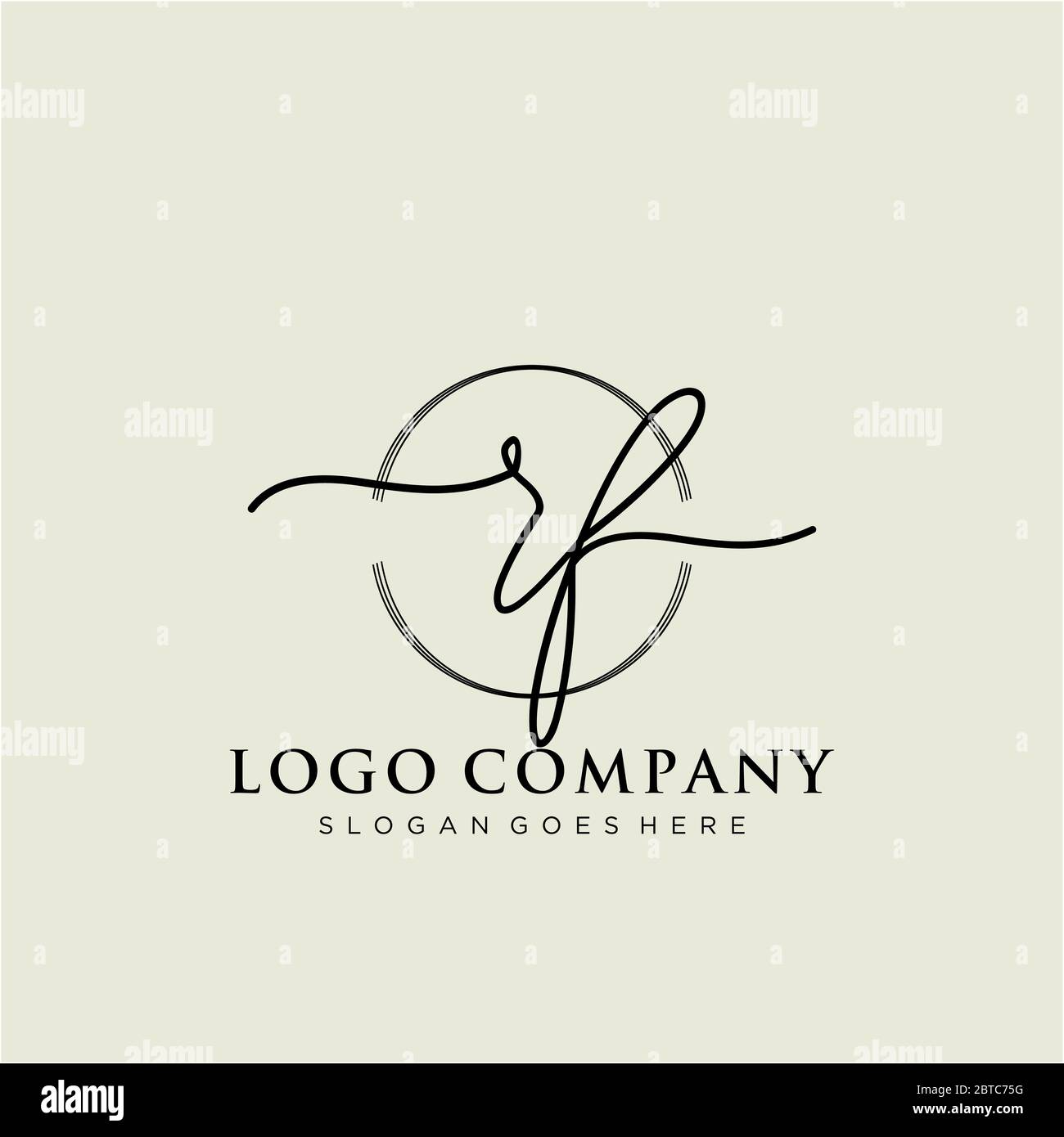 Initials rf hi-res stock photography and images - Alamy