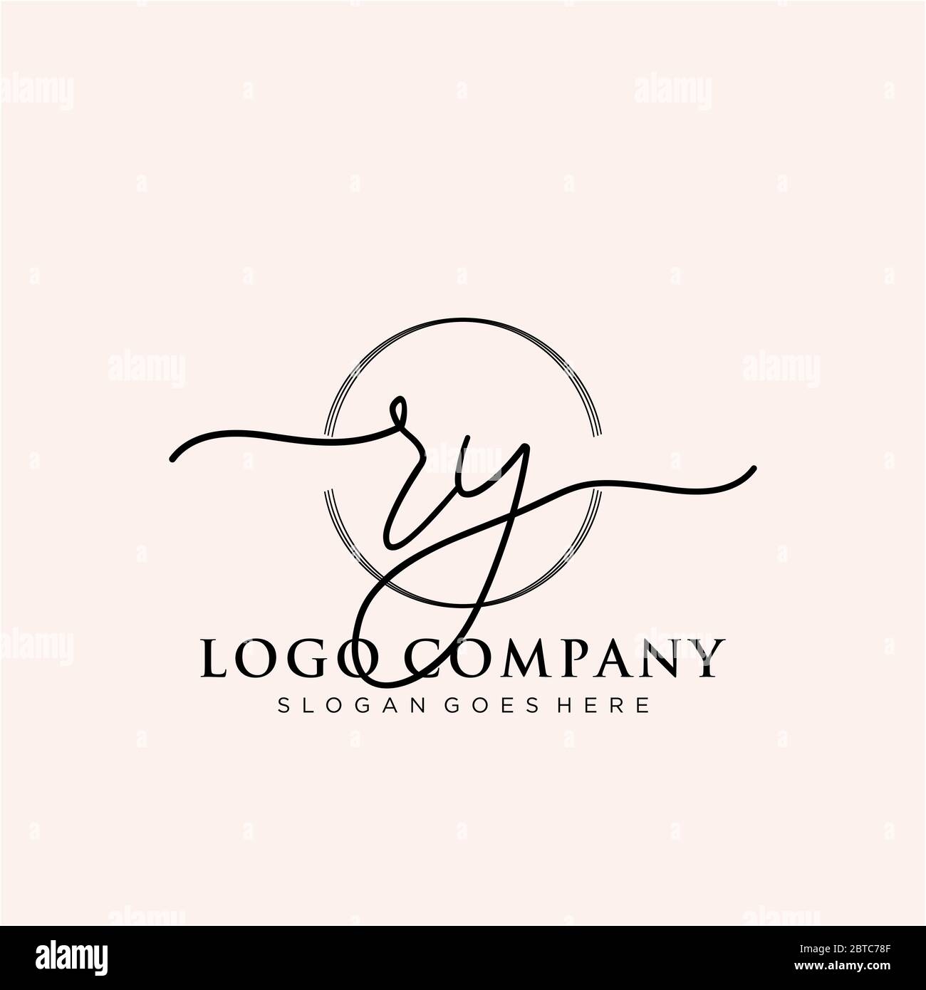 Letter ry vector vectors Stock Vector Images - Alamy