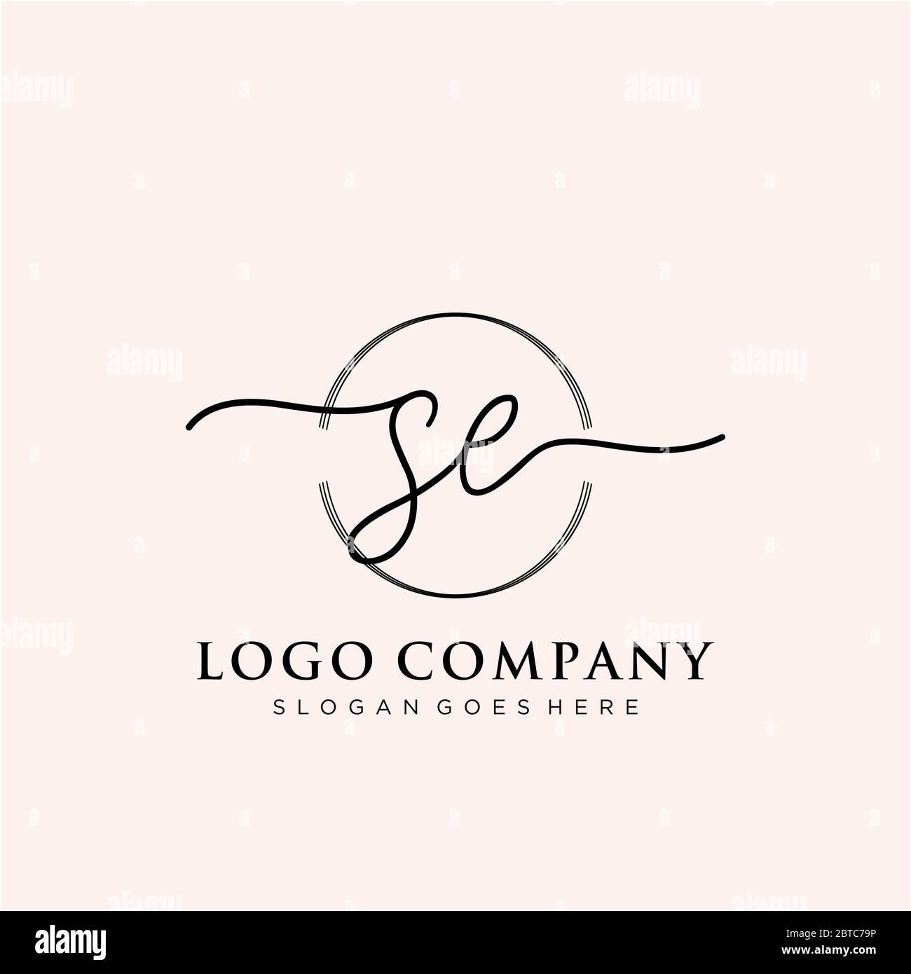 Initials se hi-res stock photography and images - Alamy