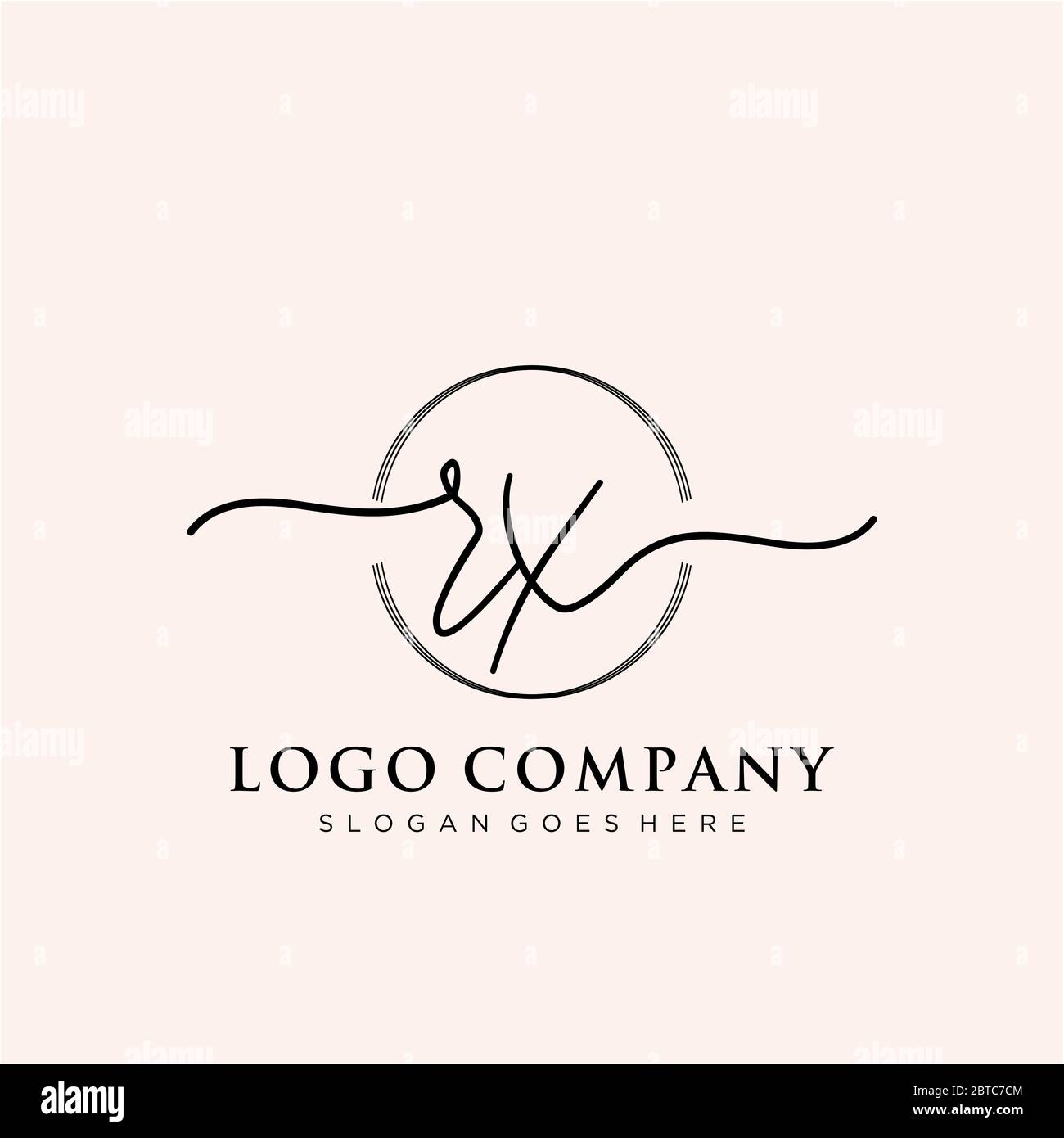 Rx logo vector vectors hi-res stock photography and images - Alamy