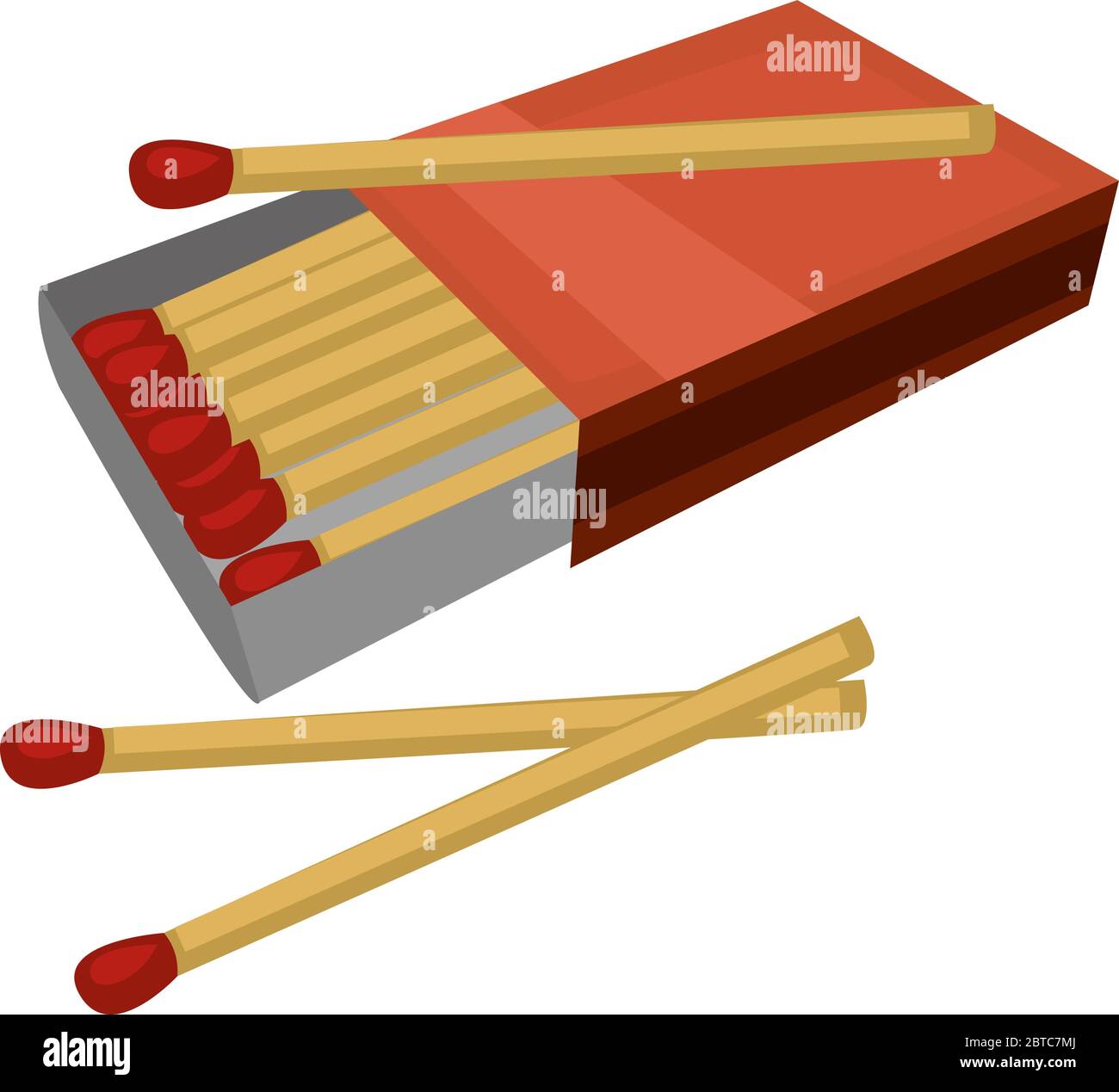 White stick pack box Stock Vector Images - Alamy