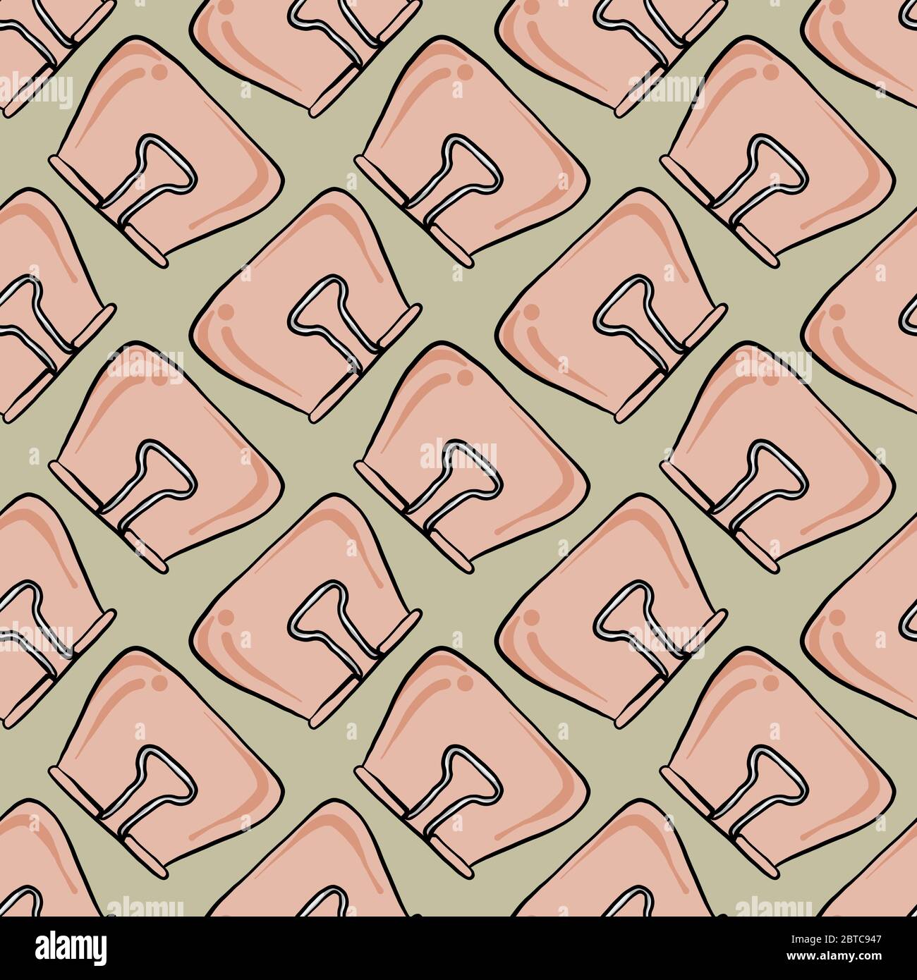 Clamps pattern , illustration, vector on white background Stock Vector ...