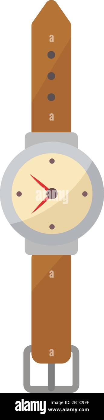 Classic watch on male Cut Out Stock Images & Pictures - Alamy