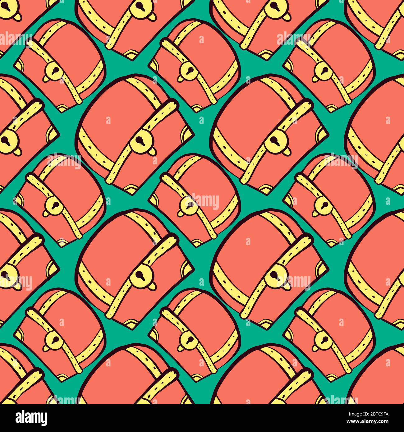 Chest pattern , illustration, vector on white background Stock Vector ...