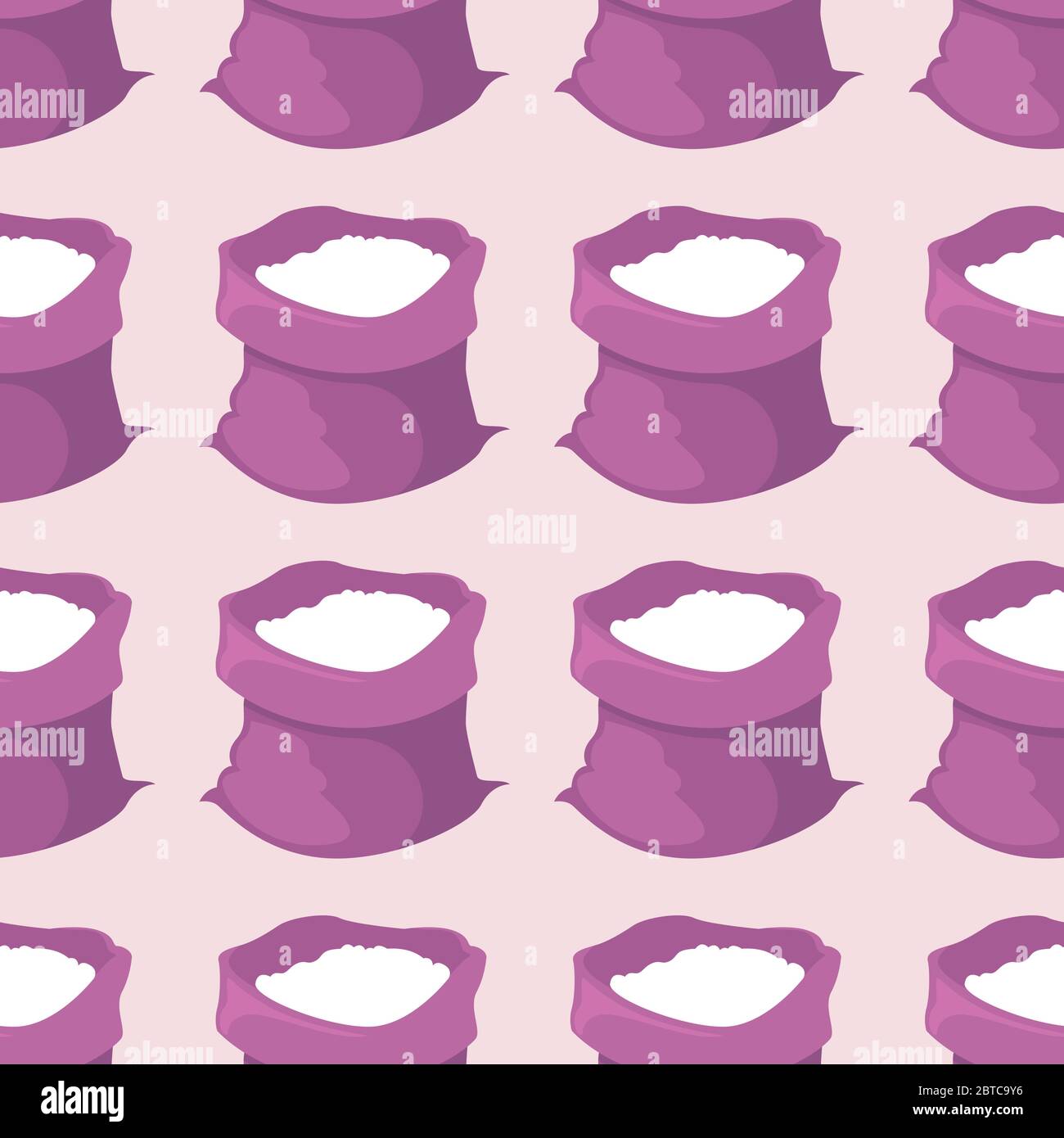 Flour pattern , illustration, vector on white background Stock Vector ...