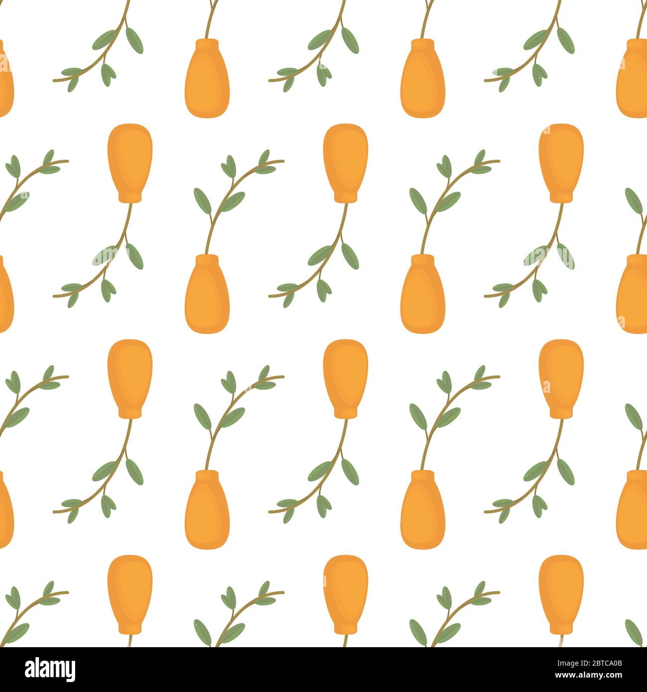 Watercolor pattern flowers Stock Vector Images - Alamy