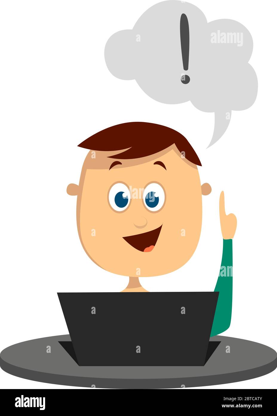 Concept idea people having Stock Vector Images - Alamy