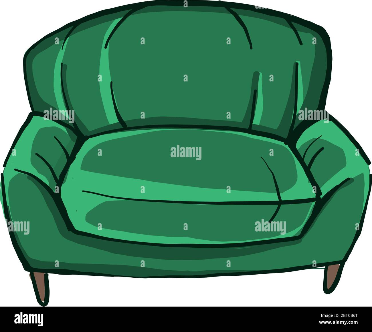 Green room retro Cut Out Stock Images & Pictures - Alamy