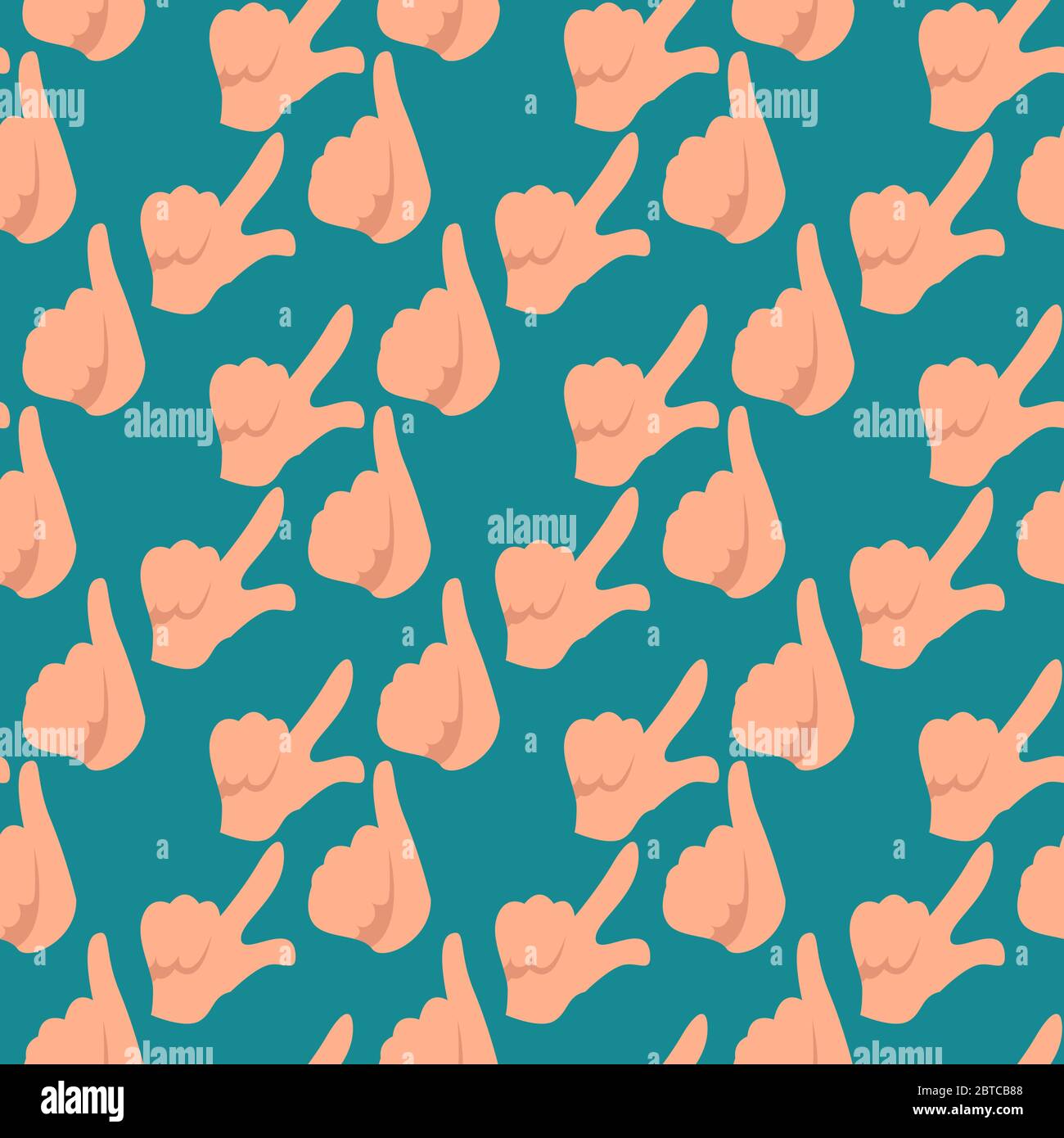 Hand finger pattern , illustration, vector on white background Stock ...