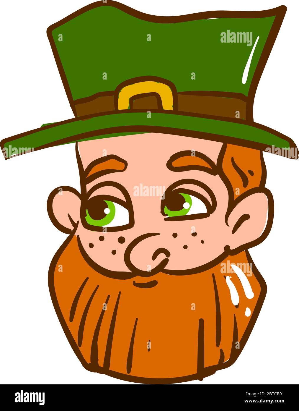Irishman vector vectors hi-res stock photography and images - Alamy