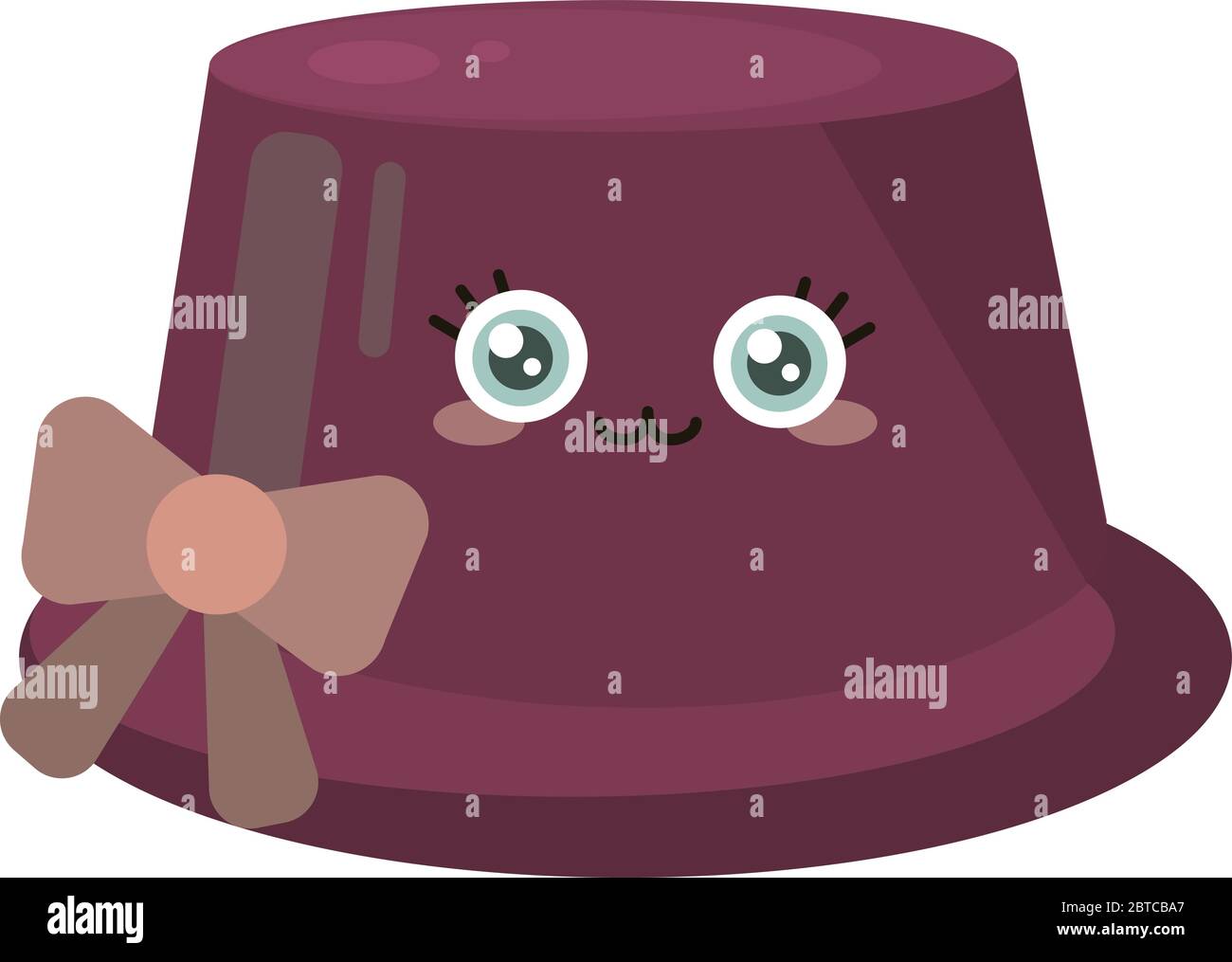 Cute purple hat Cut Out Stock Images & Pictures - Alamy