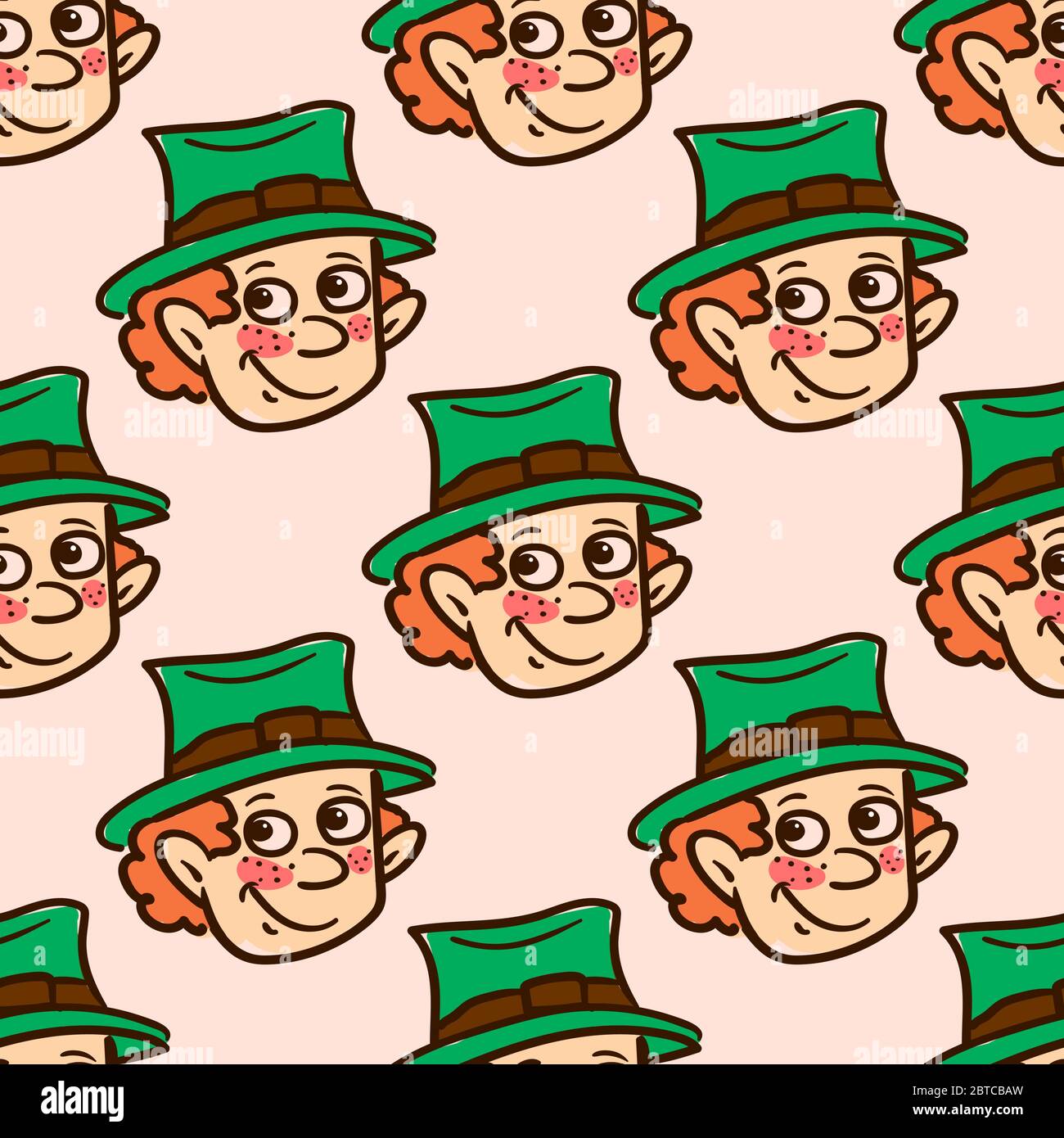 Irishman vector vectors hi-res stock photography and images - Alamy