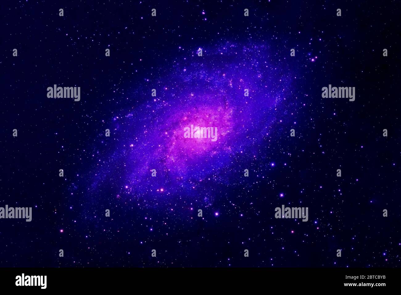 A pink galaxy in deep space. Elements of this image were furnished by ...