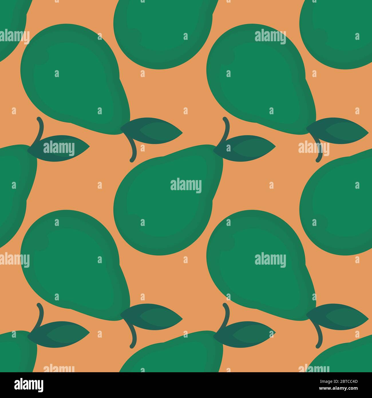 Pears pattern , illustration, vector on white background Stock Vector ...