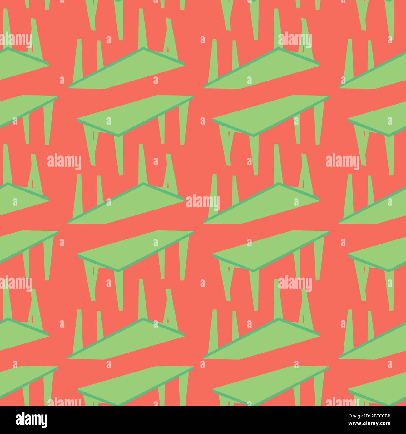 Desk pattern , illustration, vector on white background Stock Vector ...