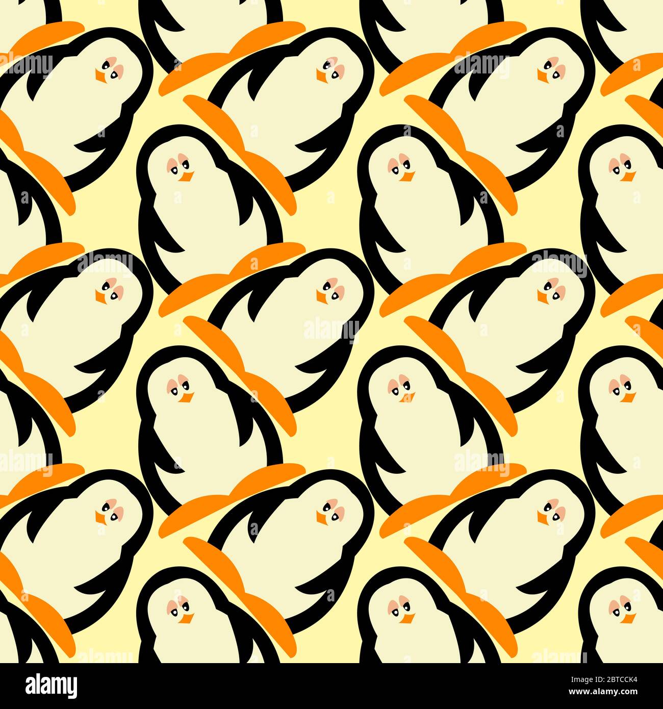 Penguin pattern hi-res stock photography and images - Alamy