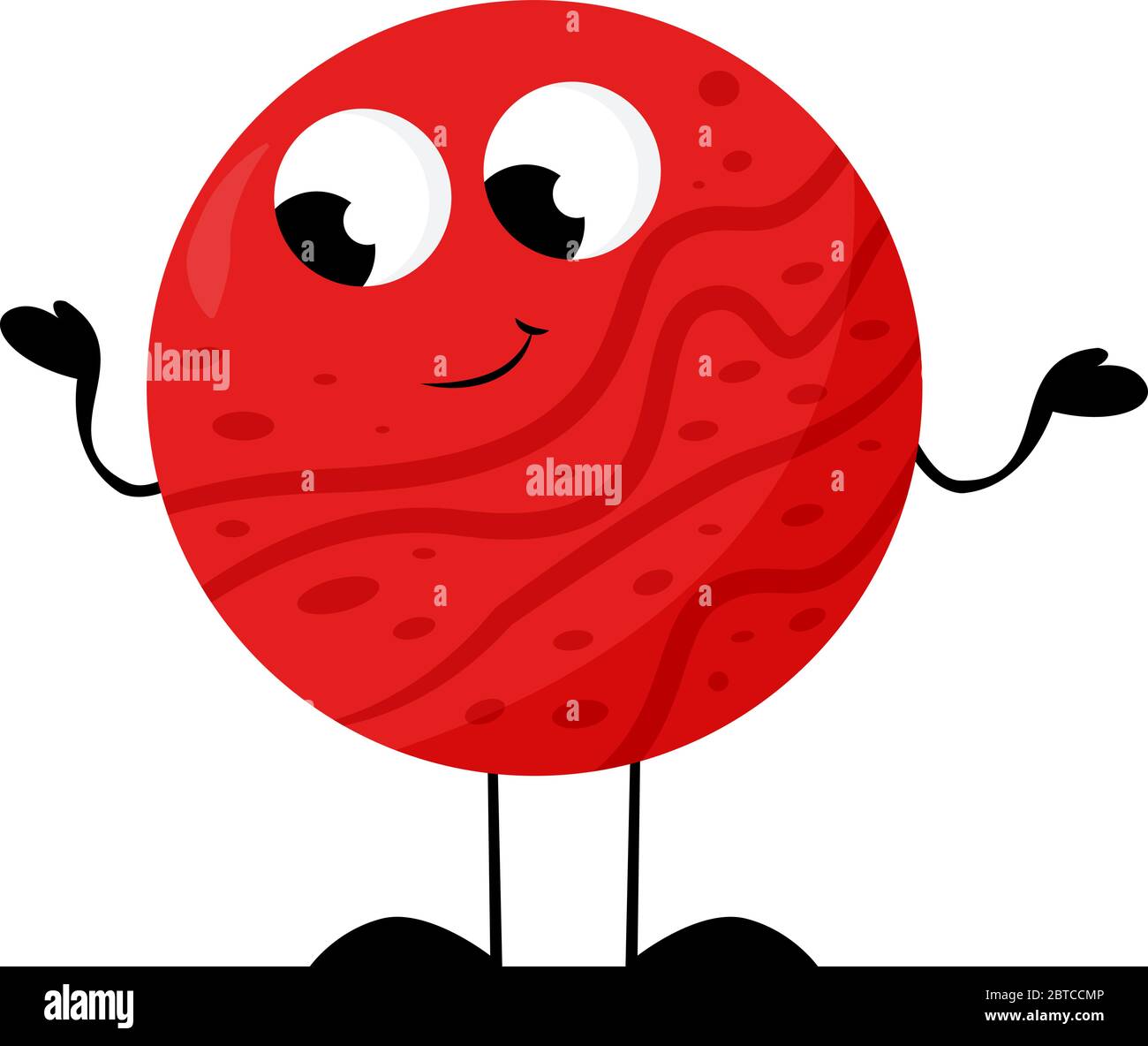 Red planet surface Stock Vector Images - Alamy