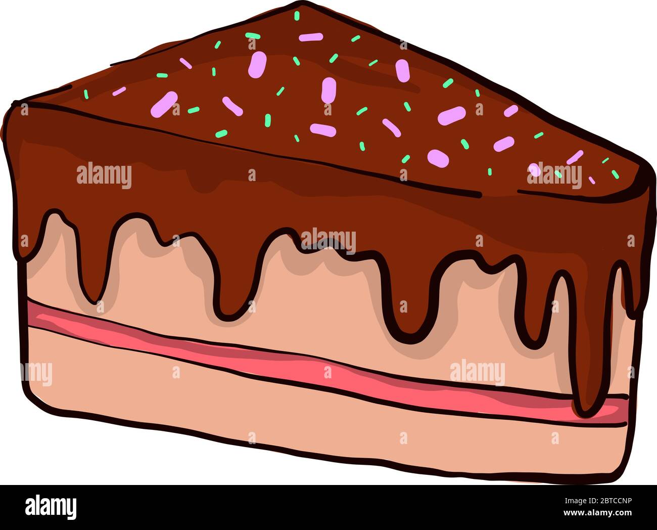 Piece Of Cake Illustration