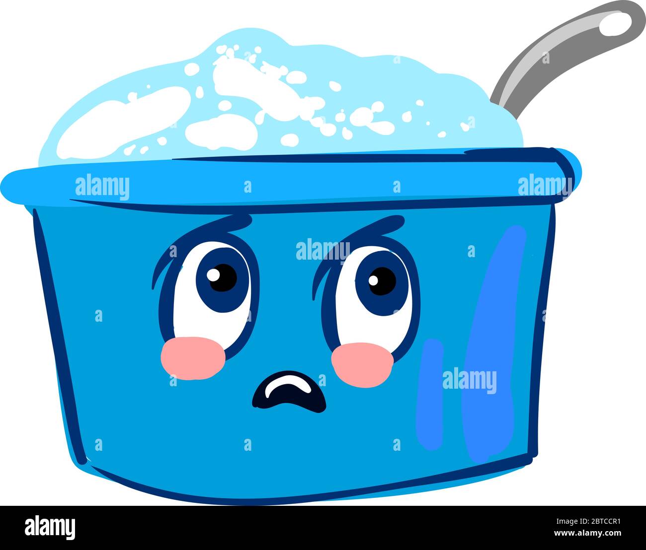 Fresh cream cheese in Stock Vector Images - Alamy