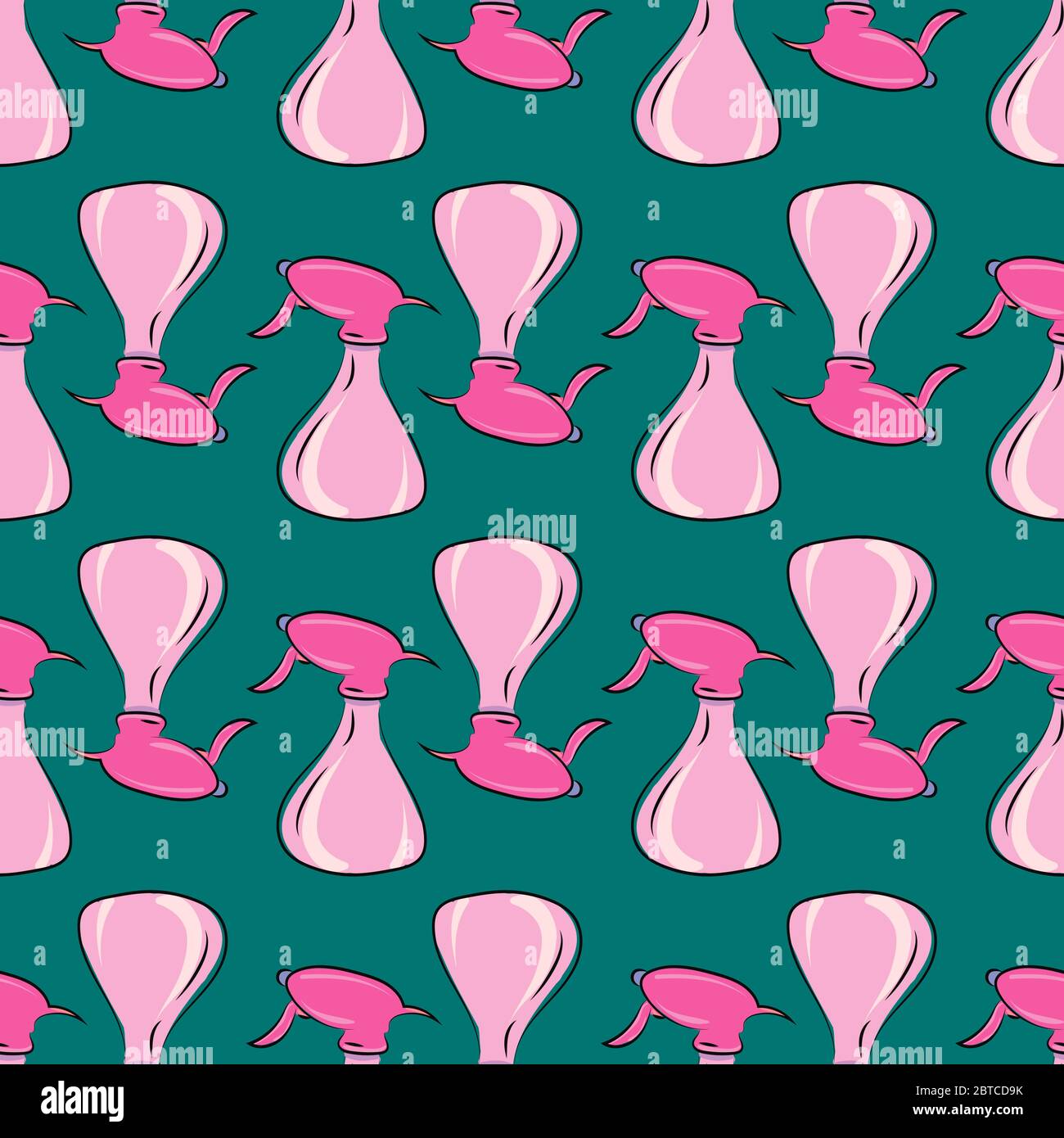 Water bottle spray pattern , illustration, vector on white background ...