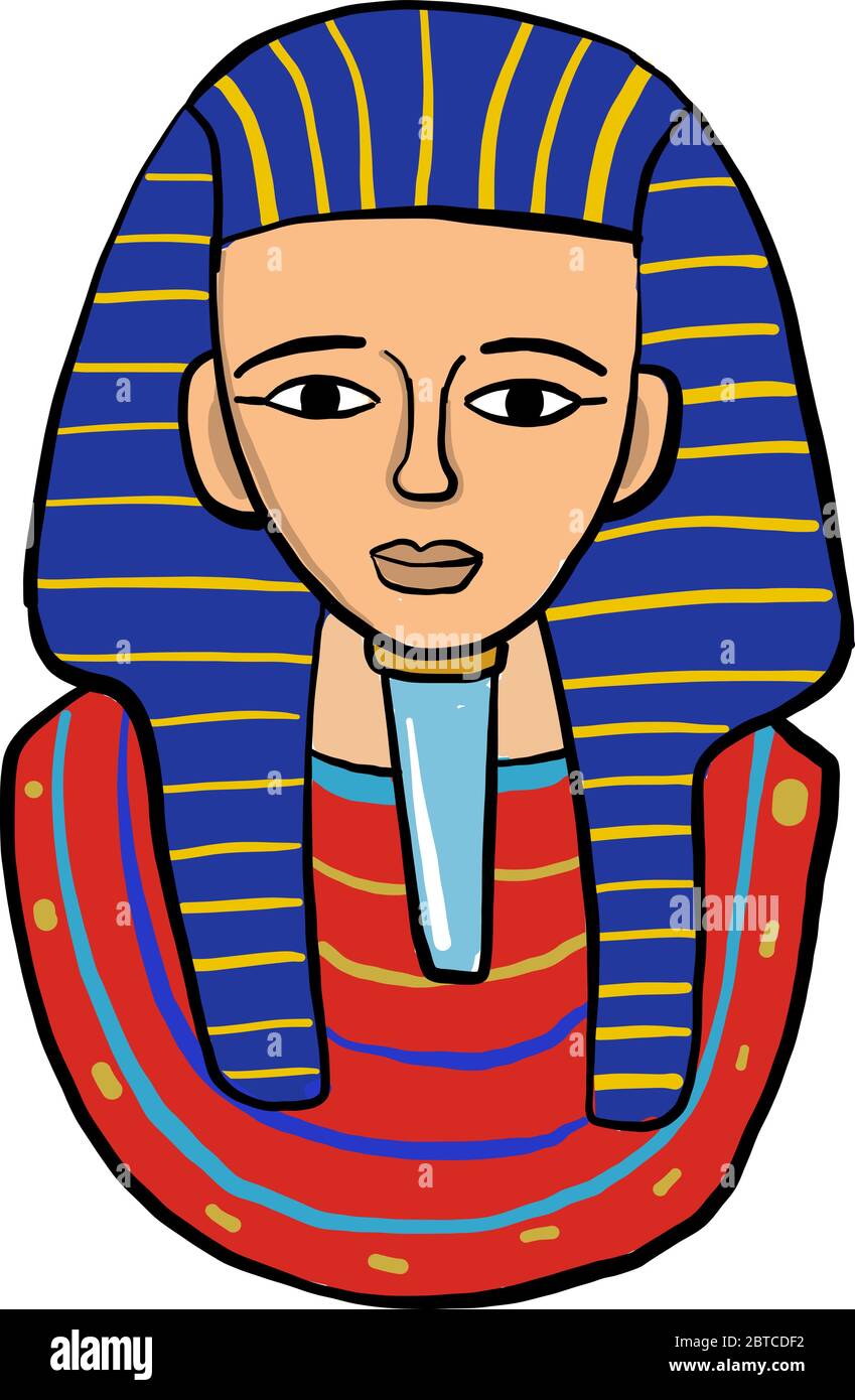 Ancient egyptian sarcophagus on Stock Vector Images - Alamy