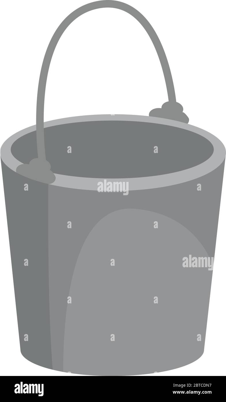 Empty bucket Stock Vector Images - Alamy
