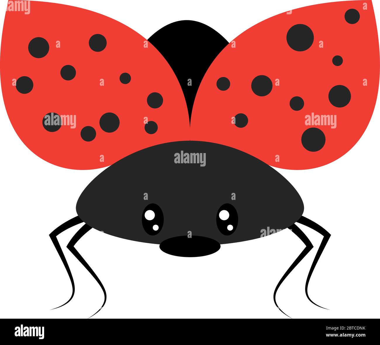 Ladybug Flying Clipart