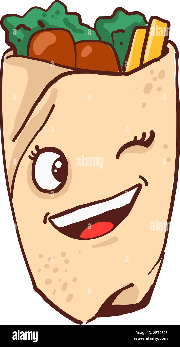 Turkish wrap Stock Vector Images - Alamy