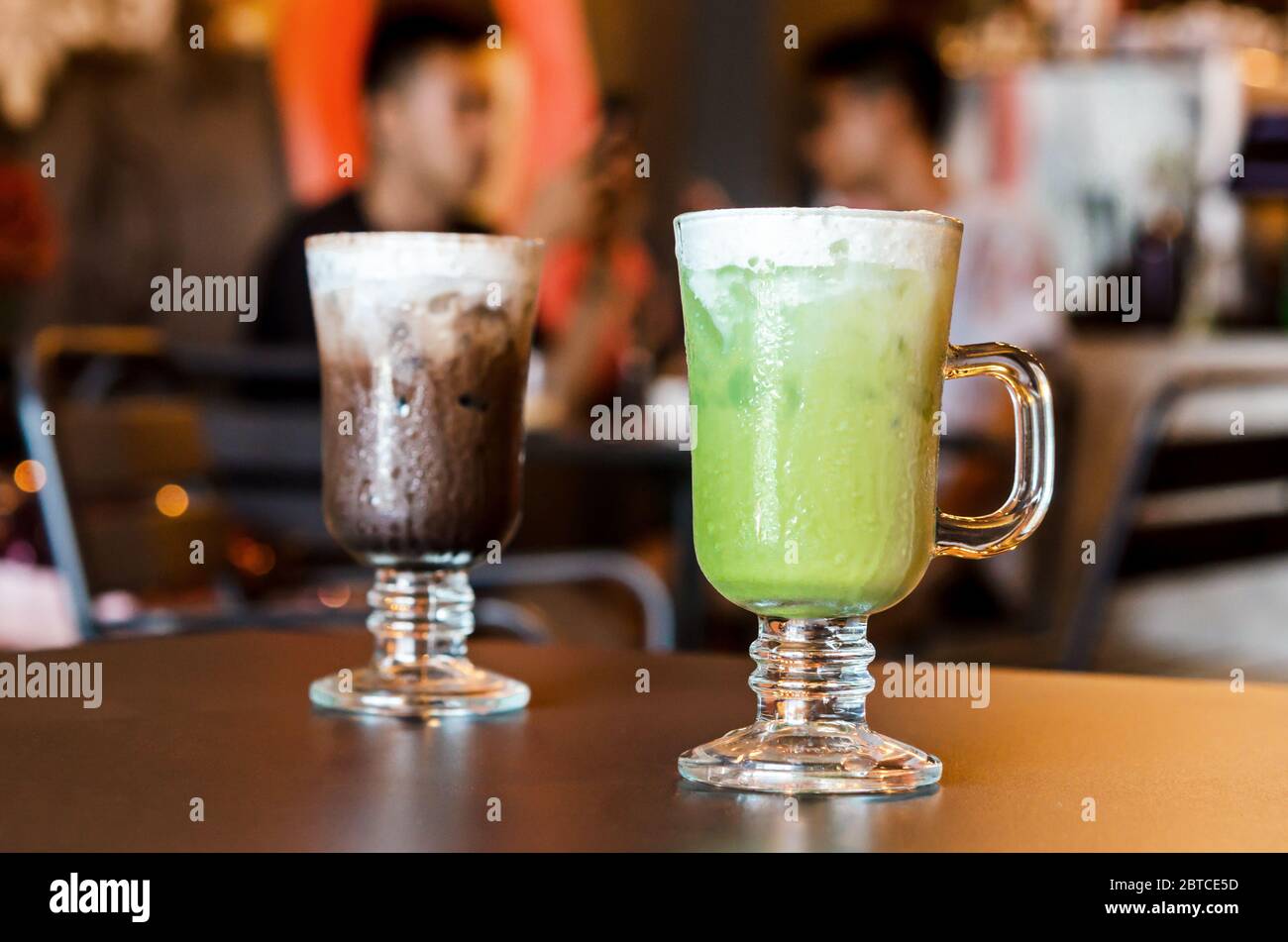 Iced chocolate hi-res stock photography and images - Alamy