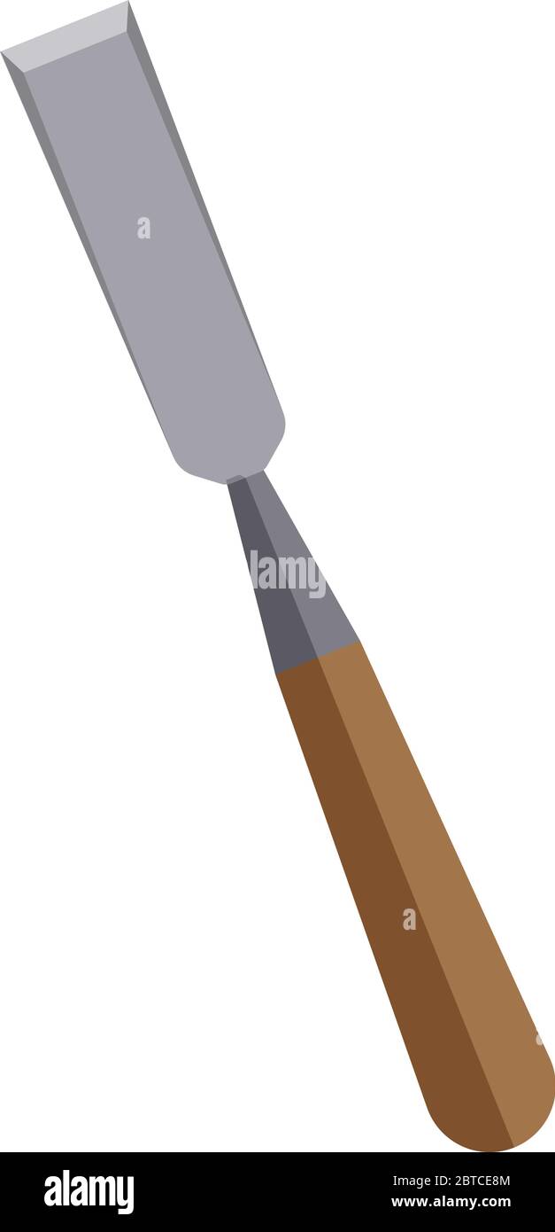 Chisel Tool Illustration Vector On White Background Stock Vector Image And Art Alamy