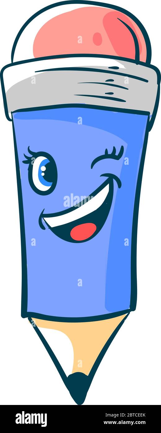 Expression on smart face Cut Out Stock Images & Pictures - Alamy