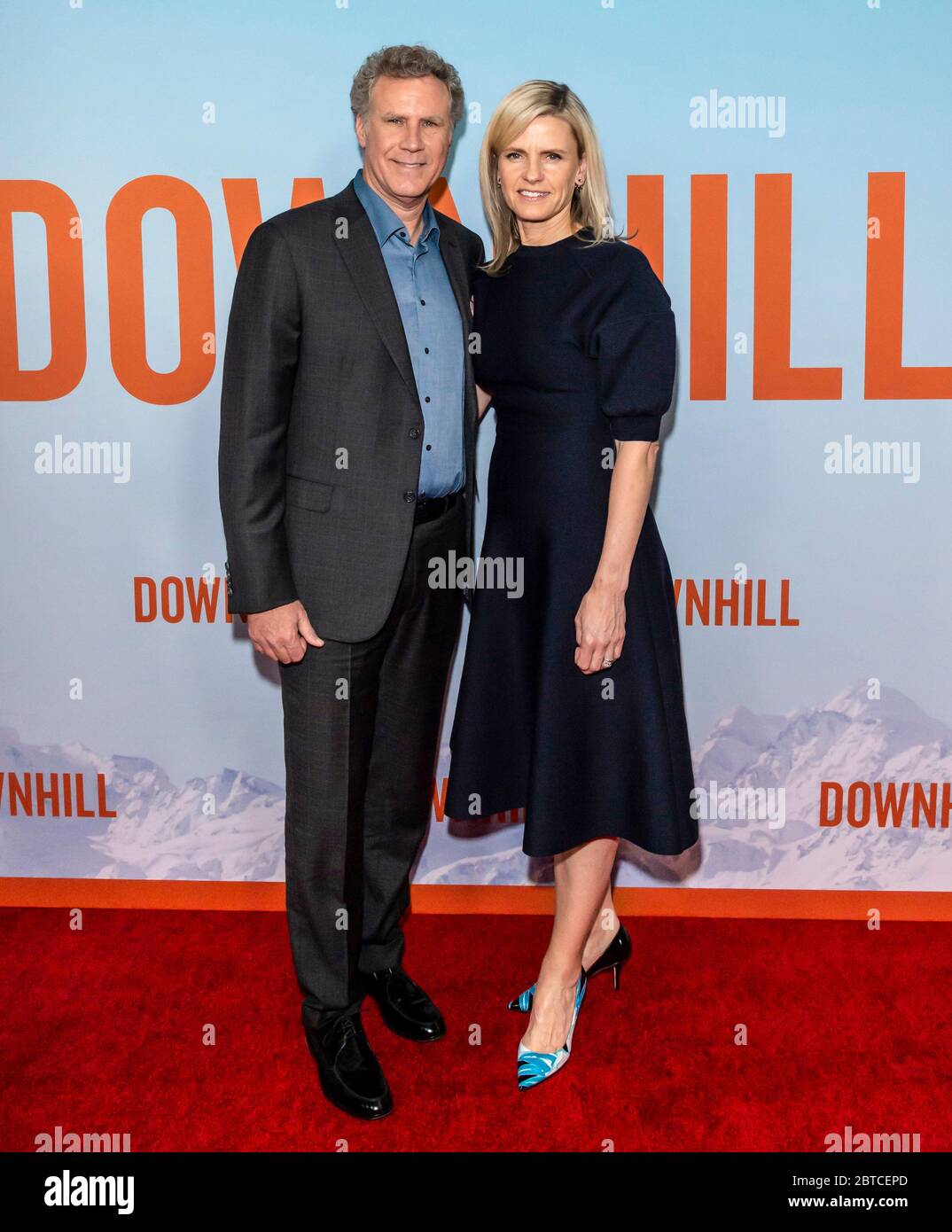 New York, NY - Feb 12, 2020: Will Ferrell and Viveca Paulin attend the ...