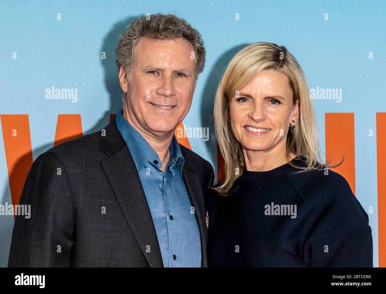 New York, NY - Feb 12, 2020: Will Ferrell and Viveca Paulin attend the ...