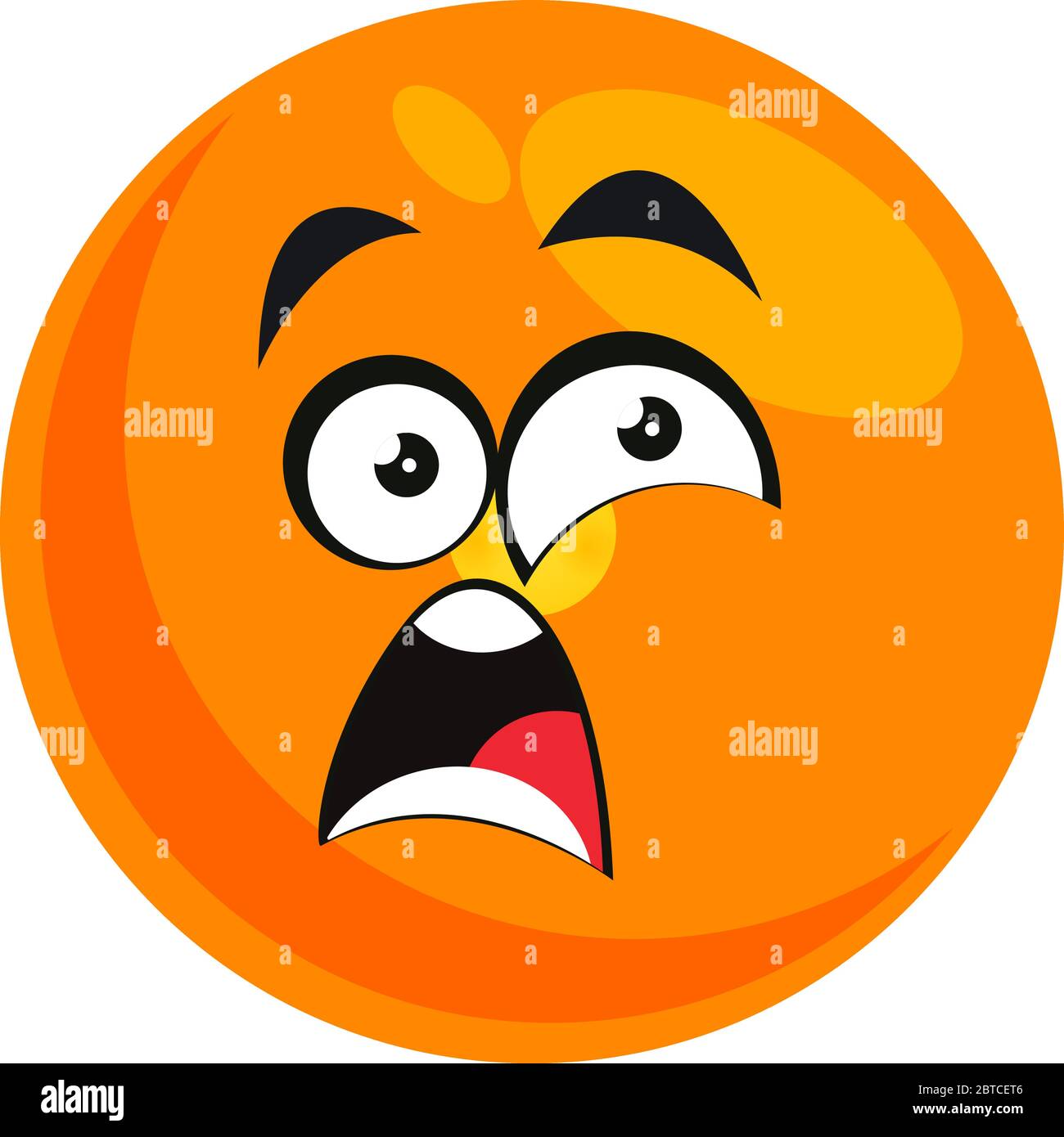 Shocked Face Emoticon Text