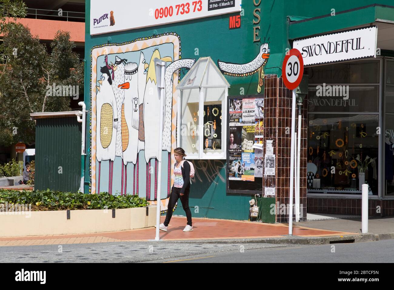New zealand victoria street hi-res stock photography and images - Alamy