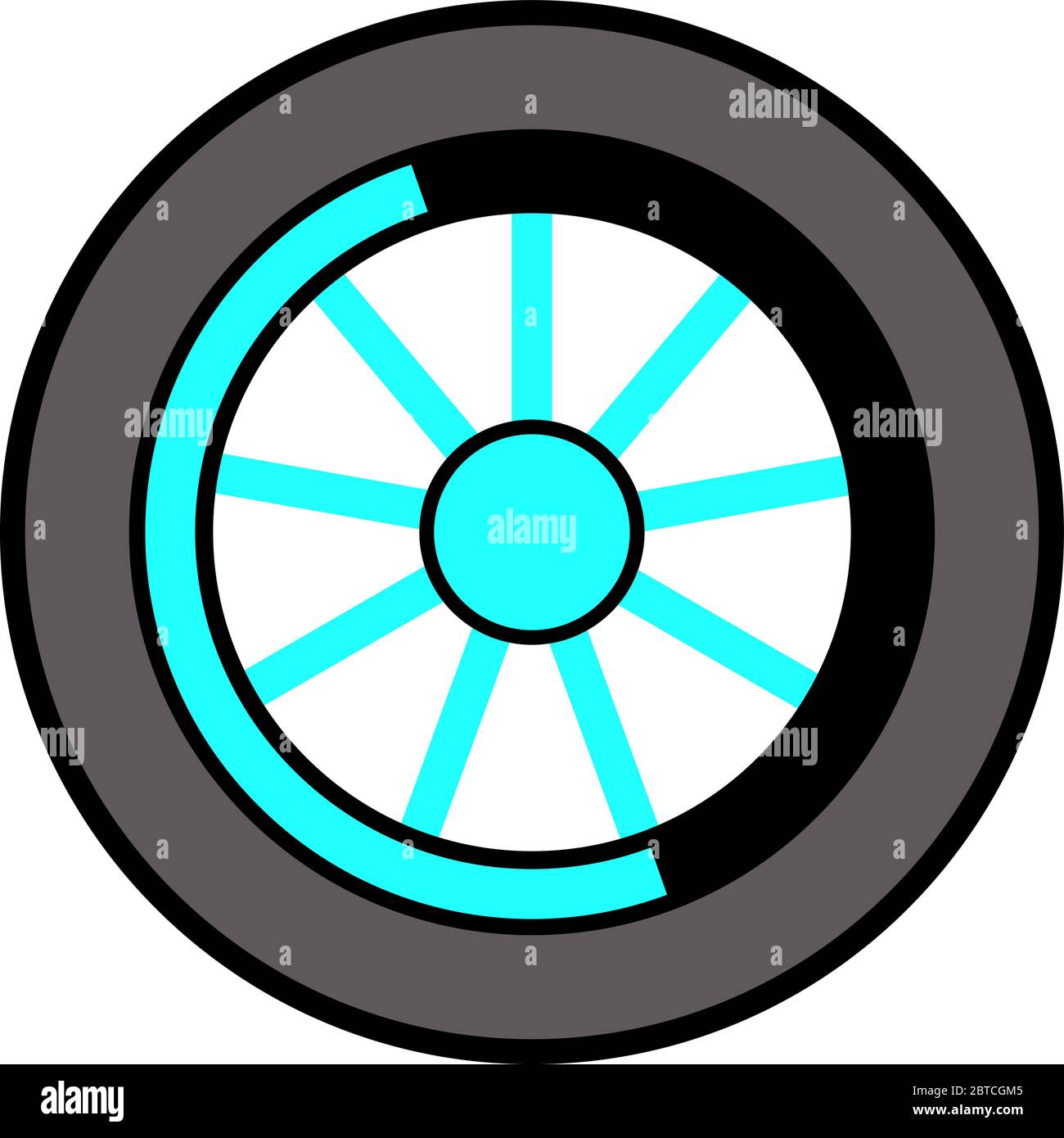 Wheel drive vector vectors hi-res stock photography and images - Alamy