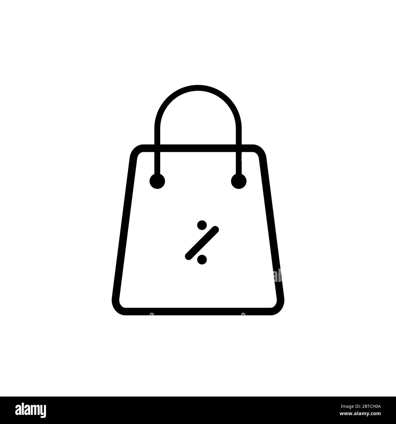 shopping bag discount vector design template illustration Stock Vector ...
