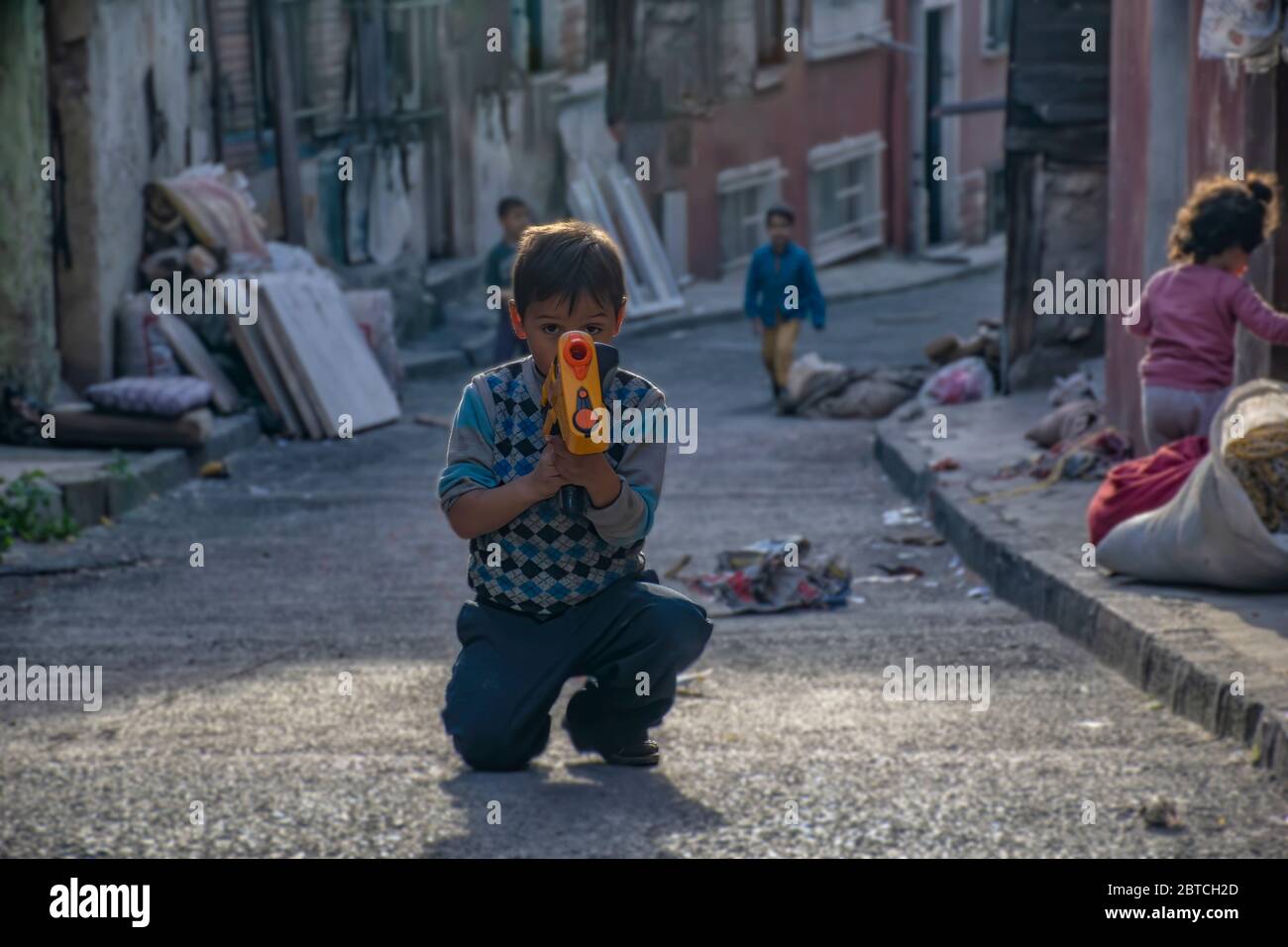Turkey istanbul homeless poverty hi-res stock photography and images ...