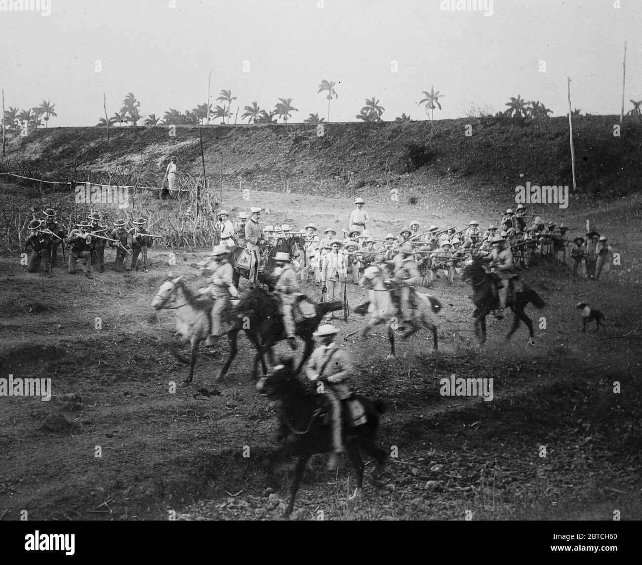 Cuban soldiers in Cuba ca. 1910-1915 Stock Photo - Alamy