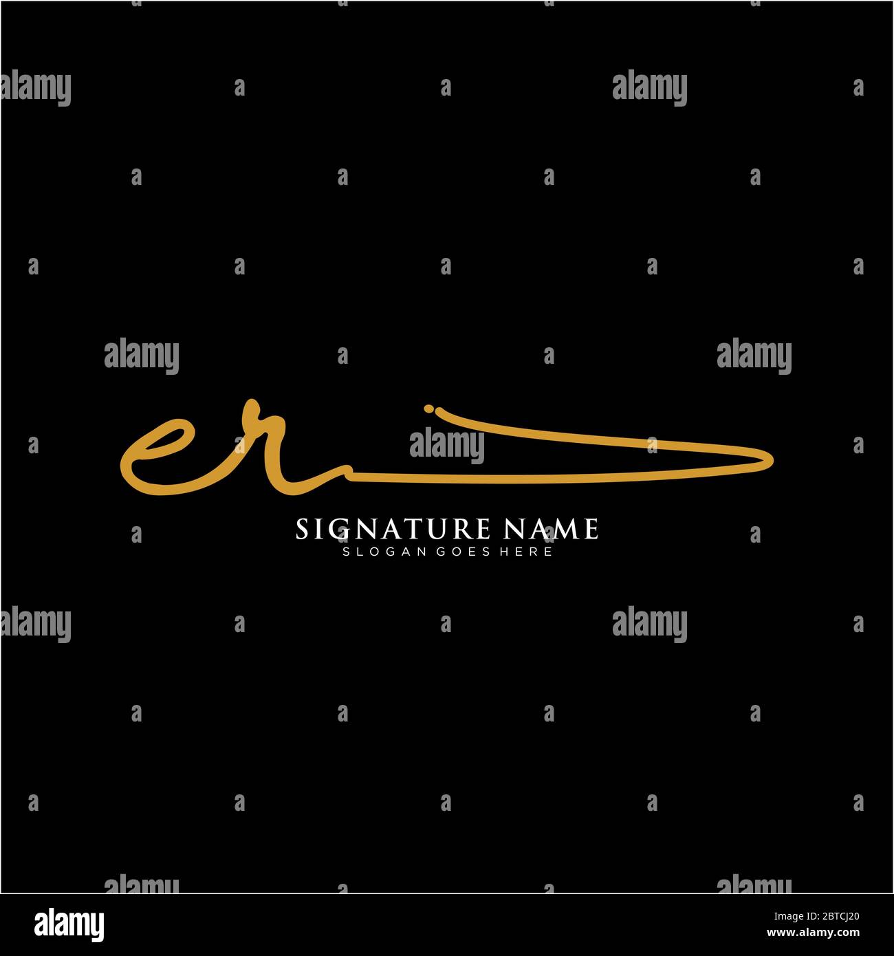 Er clean logo hi-res stock photography and images - Alamy